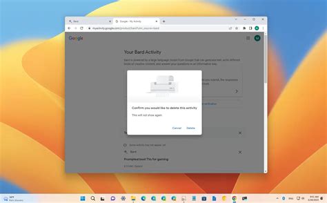 How To Clear Google Bard AI Activity History Pureinfotech