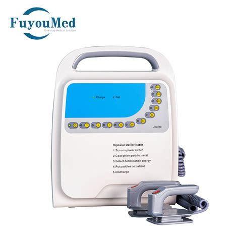 Defibrillator Biphasic Manual Portable Defibrillator Medical Defibrillator Monitor First Aid