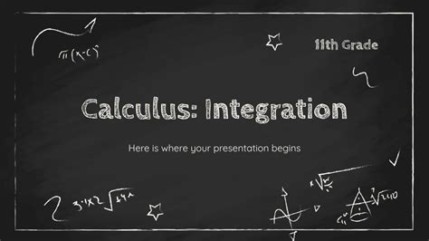 Calculus Integration 11th Grade Presentation