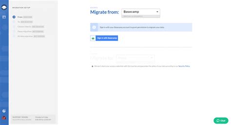 export your data from basecamp with relokia projects and tasks