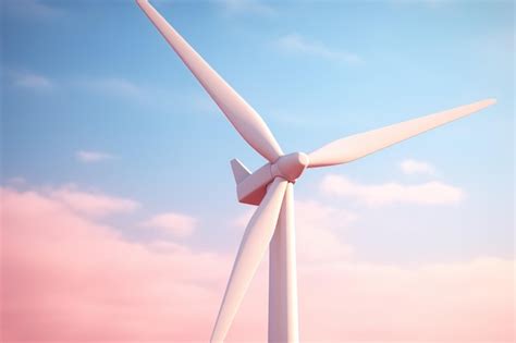 Premium Ai Image Wind Turbine Ai Generated
