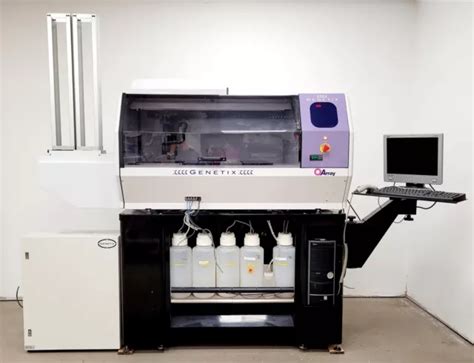Genetix Qarray Microarray Imprimante Avec Jun Air 400 Compresseur Of302