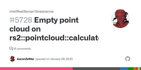 Empty Point Cloud On Rs2pointcloudcalculate · Issue 5728