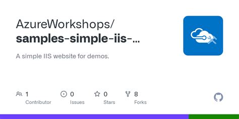 GitHub AzureWorkshops Samples Simple Iis Website A Simple IIS Website For Demos