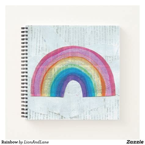 Rainbow Notebook Rainbow Notebook Notebooks And Journals