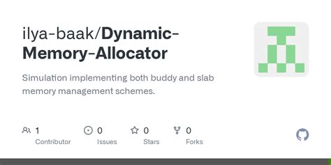 Github Ilya Baakdynamic Memory Allocator Simulation Implementing