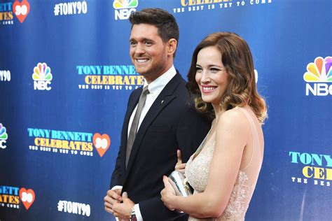 Michael Bublé And Wife Luisana Lopilato Go On Whistler Vacation