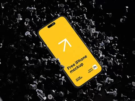Iphone Mockup Bolts Scene The Free Mockup