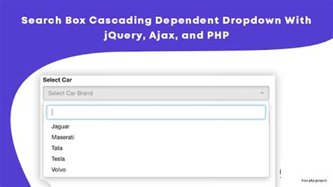 How To Make Dropdown Searchable In Html Using Jquery