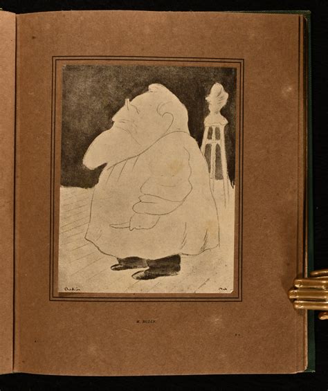Fifty Caricatures By Max Beerbohm Von Max Beerbohm Good Cloth 1914 Rooke Books PBFA