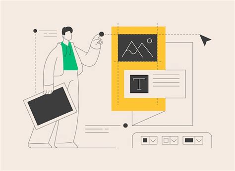 Premium Vector Print Design Abstract Concept Vector Illustration