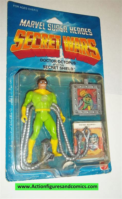 secret wars DOCTOR OCTOPUS vintage 1984 mattel moc bubble lifted action ...