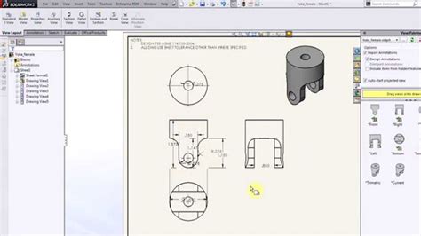 SOLIDWORKS Making Quick Drawings Solidworks Drawings Drawing Templates
