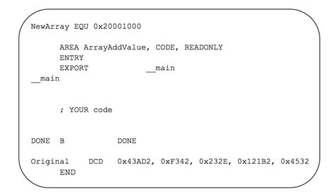 Solved Write An Arm Assembly Language Program In Keil 1
