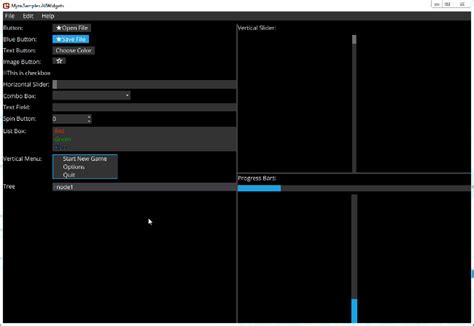 Myra Ui Library For The Monogame Showcase Community Monogame