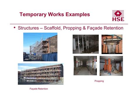 Managing Temporary Works Andrea Robbins HSE PDF