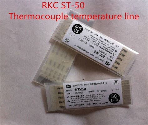 RKC ST 50 Thermocouple Temperature K Type Sensor ACF 57 OFF