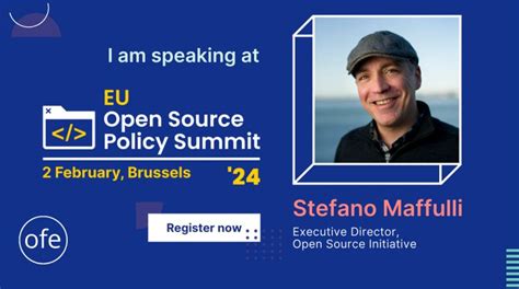 Eu Open Source Policy Summit 2026 Digital Sovereignty Runs On Open Source Stefano Maffulli
