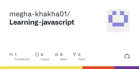 Github Megha Khakha01learning Javascript