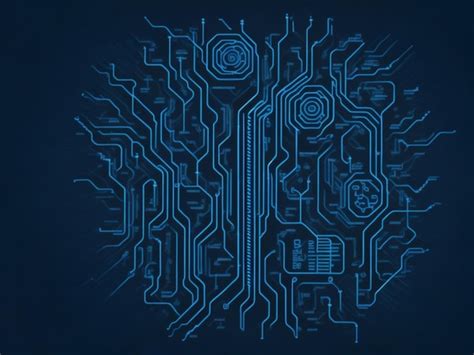 Premium Ai Image Technology Related Background