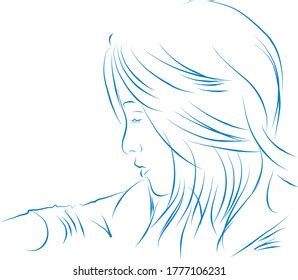 Naked Girl Model Sexy Woman Sketch Stock Vector Royalty Free Shutterstock