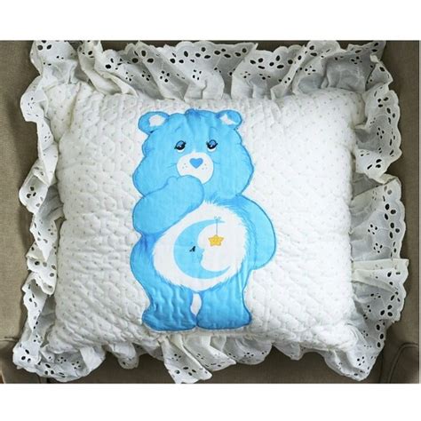 Accents Care Bears Bedtime Bear Throw Pillow Scalloped Eyelet Edge