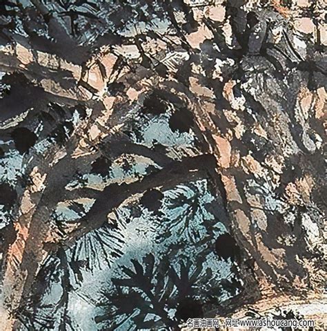 岑学恭作品 松鼠 高清大图下载 名画油画网