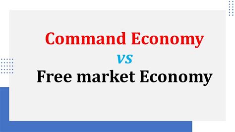 Market Vs Command Economy Venn Diagram Command Economy
