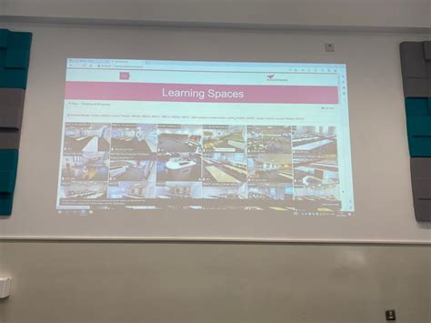 Mb603 Projecter Screen Learning Spaces