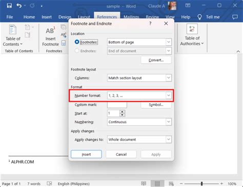 How To Add Footnotes In Microsoft Word