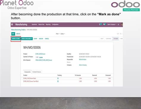 Complete Step By Step Guide To Odoo 13 Manufacturing Pptx