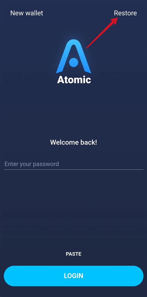 How Do I Restore My Wallet With My 12 Word Backup Phrase Atomic Wallet Knowledge Base