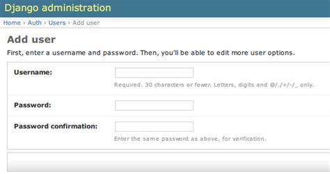 Django 让后台新增用户的表单包含 Email 字段 Mozillazgs Blog