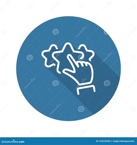 Rating Line Vector Icons And Signs Evaluating Scoring Grading Judging Categorizing Ranking