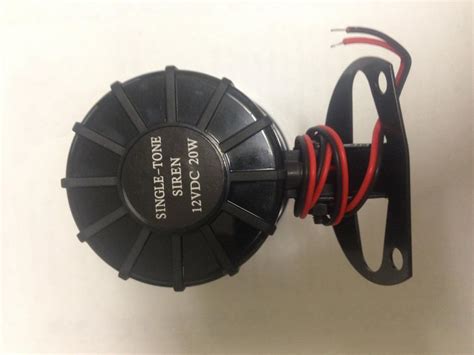 Amazon Com Code Alarm Siren Volt Single Tone Watt Siren Car Electronics