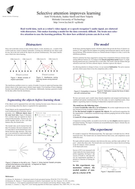 Pdf Selective Attention Improves Learning
