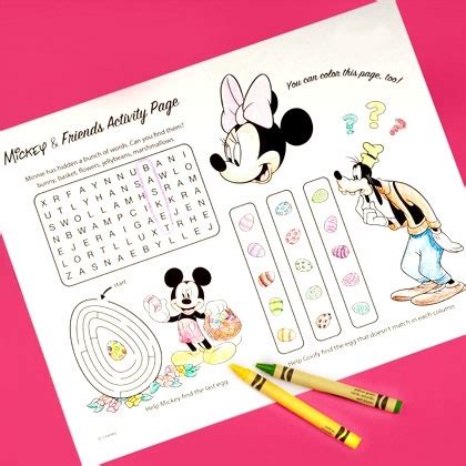 Just In Time For Easter Create Our Disney Egg Cellent Crafts The