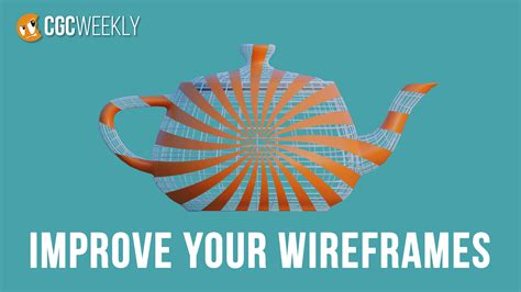 Improve Your Wireframe Renders In Blender Cgc Weekly 15 Blendernation