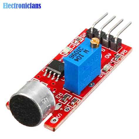 5pcs high sensitive microphone sound sensor detection module for