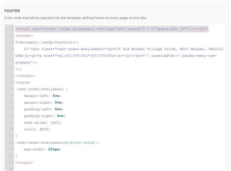 How To Add Custom Text Under Menu Items In Burger Menu Summary Block