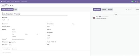 Odoo 17 Creating New Leads On Crm By Aukimedise Mar 2024 Medium