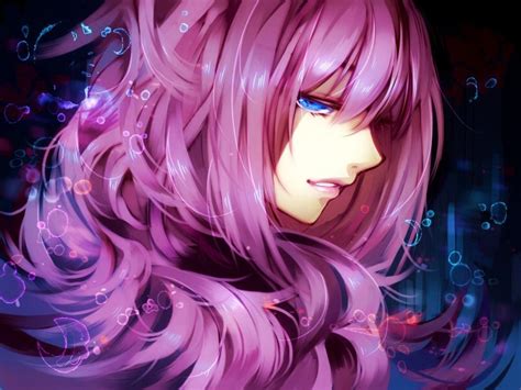 Dark Pink Anime Wallpapers Wallpaper Cave