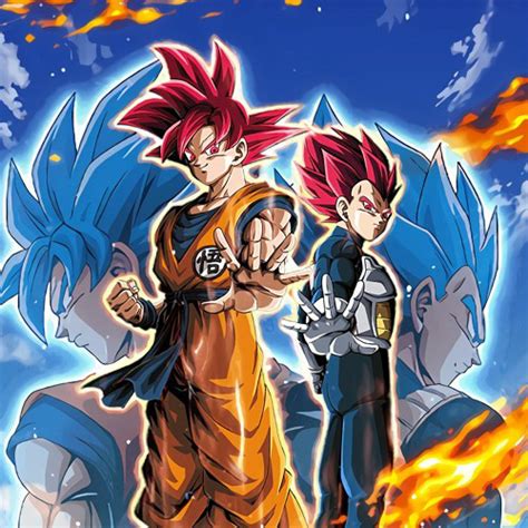 Lr Goku And Vegeta By Dokkandeity On Deviantart Goku