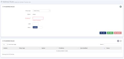 Ip Address Rules On Time Web