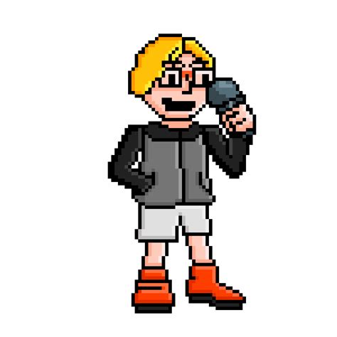 Pixilart FNF JAMEz811 Up Sprite By Glitchybabe