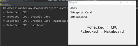 파이큐티5 Pyqt5 5 체크박스와 이벤트 처리 추상화 파이썬 Gui 버튼 라디오 버튼 Qcheckbox