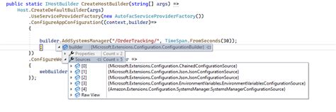 unable to load params from aws param store · issue 109 · aws aws dotnet extensions