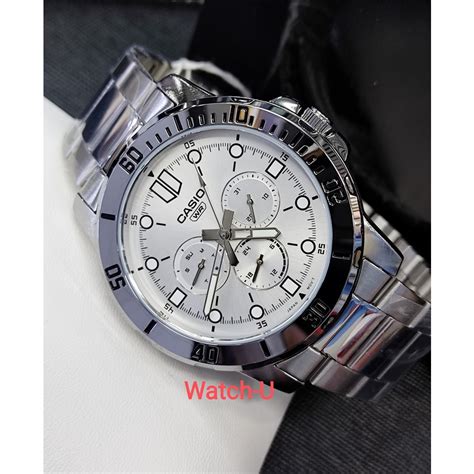 นาฬิกาคาสิโอ Casio Standard Analog Mtp Vd300d รุ่น Mtp Vd300d 1 Mtp Vd300d 1e Mtp Vd300d 2 Mtp