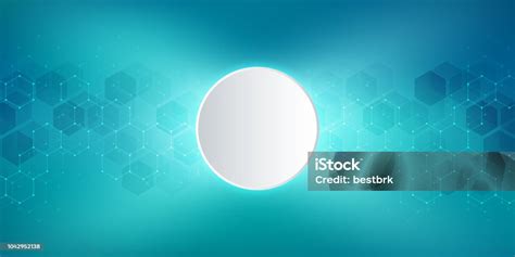 육각형 패턴에서 의료 배경입니다 현대 통신 의학 과학 및 디지털 기술에 대 한 디자인의 기하학적 요소 육각형 패턴 배경 벡터 일러스트 레이 션입니다 0명에 대한 스톡 벡터