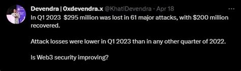 Devendra Singh Khati On Linkedin Securenotsorry Cybersecurity Security Blockchainsecurity